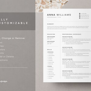 Resume Template for Word, Pages Cover Letter Template References ...