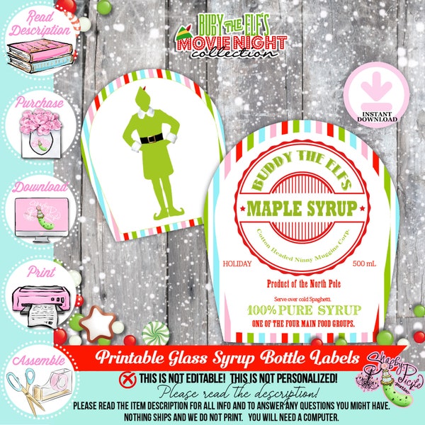 Elf the Movie Printable - Etsy