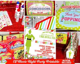 Buddy Elf Invitation - Etsy