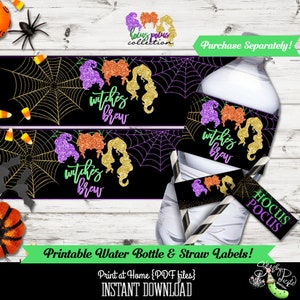 Hocus Pocus Halloween Signs-printable-movie Night-birthday | Etsy