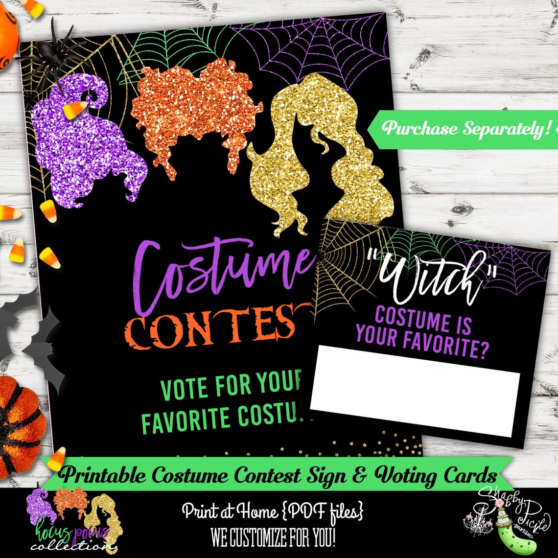 Hocus Pocus Halloween Signs-printable-movie Night-birthday - Etsy