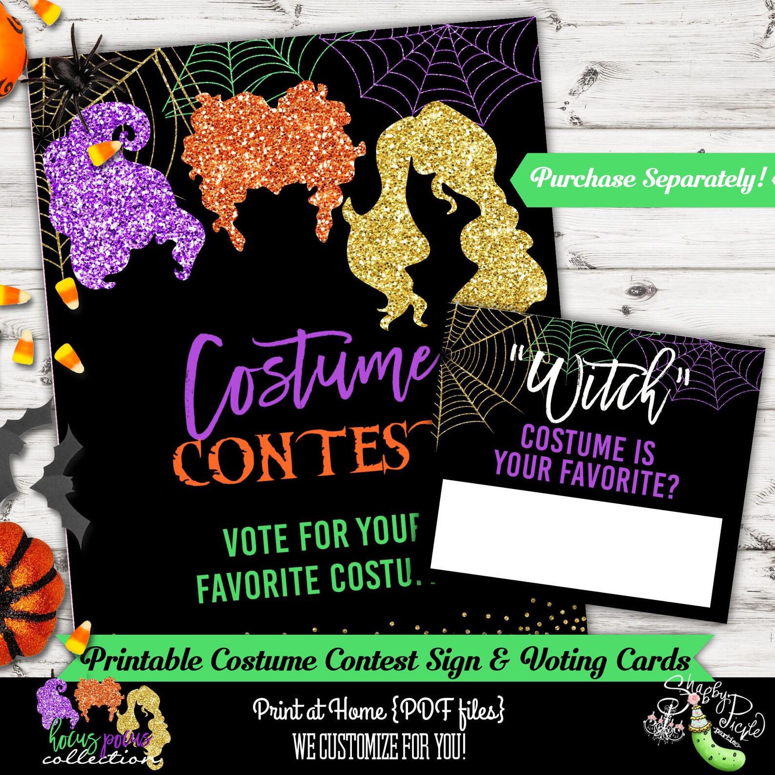 Hocus Pocus Halloween Signs-printable-movie Night-birthday | Etsy