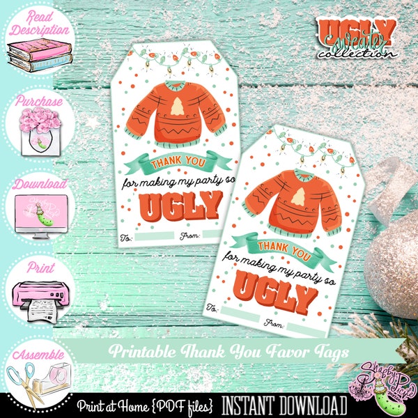 Ugly Sweater Favors - Etsy