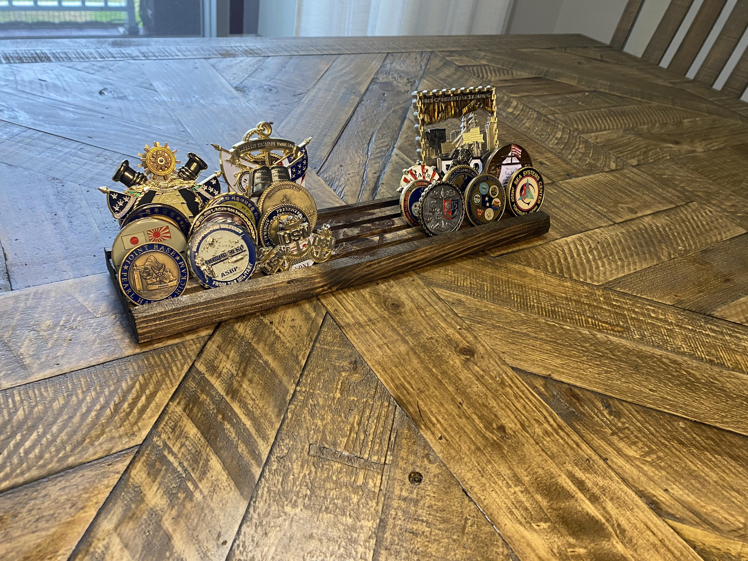 USMC EGA Coin Holder Holds Wide Coins. ships Quick - Etsy