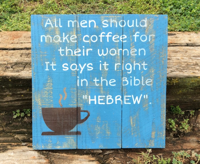 Funny Coffee Signs for Kitchen Coffee Bar Sign Farmhouse - Etsy