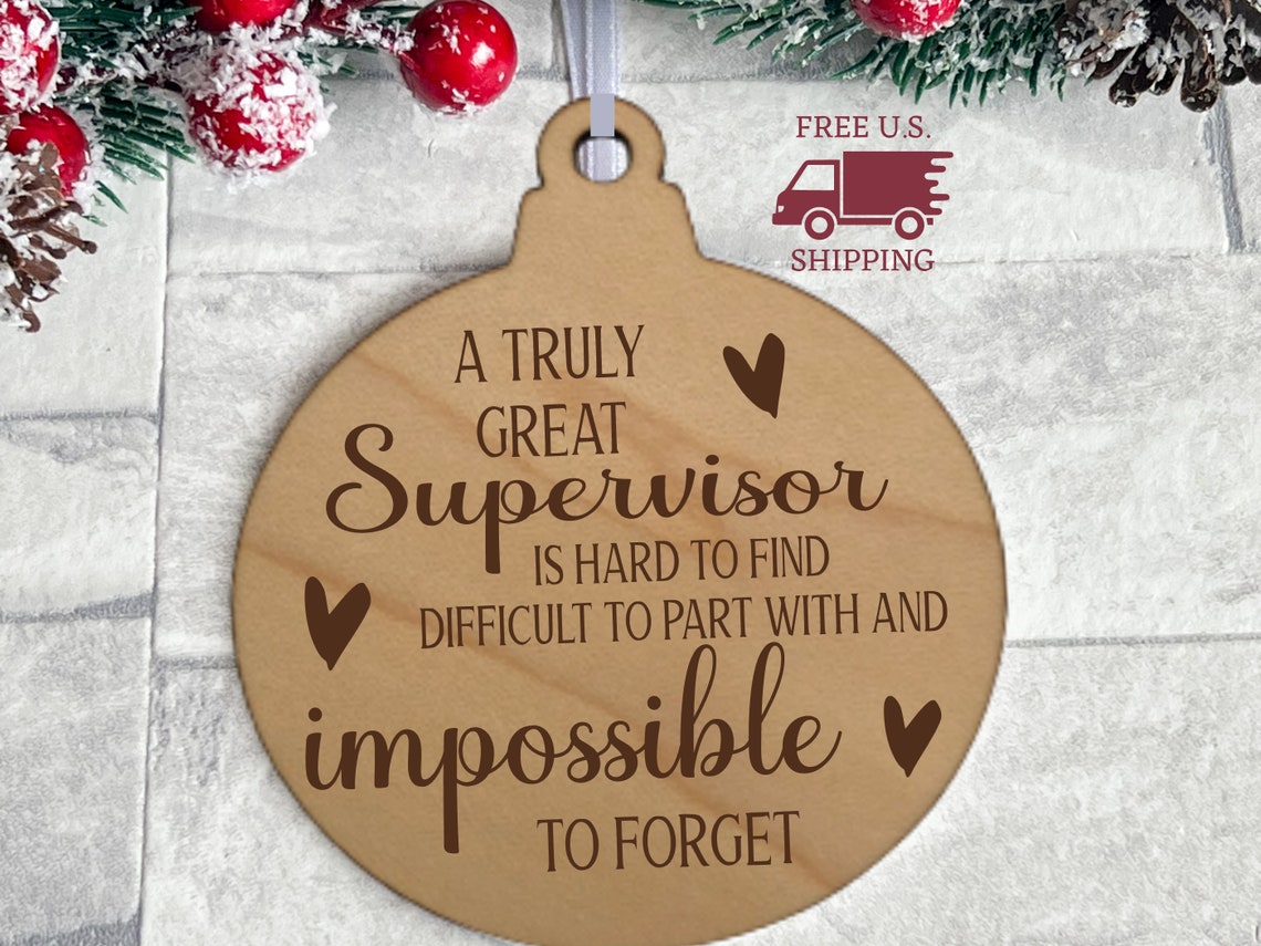 A Truly Great Supervisor Christmas Gift for Supervisor Going - Etsy