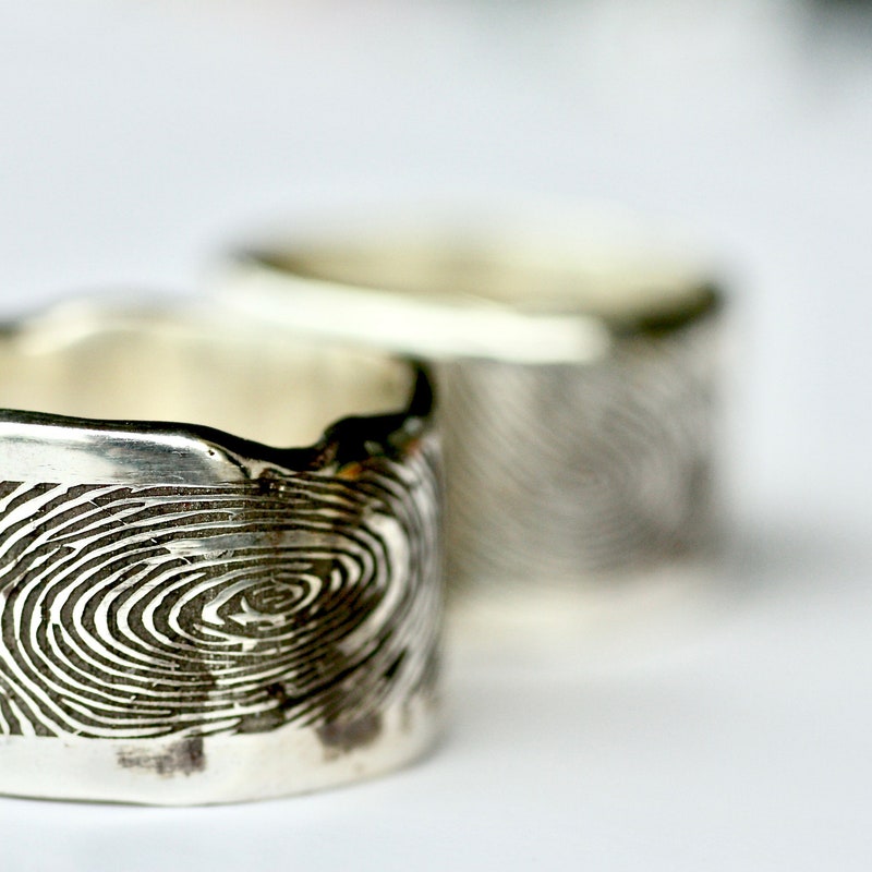 Fingerprint Ring - Etsy