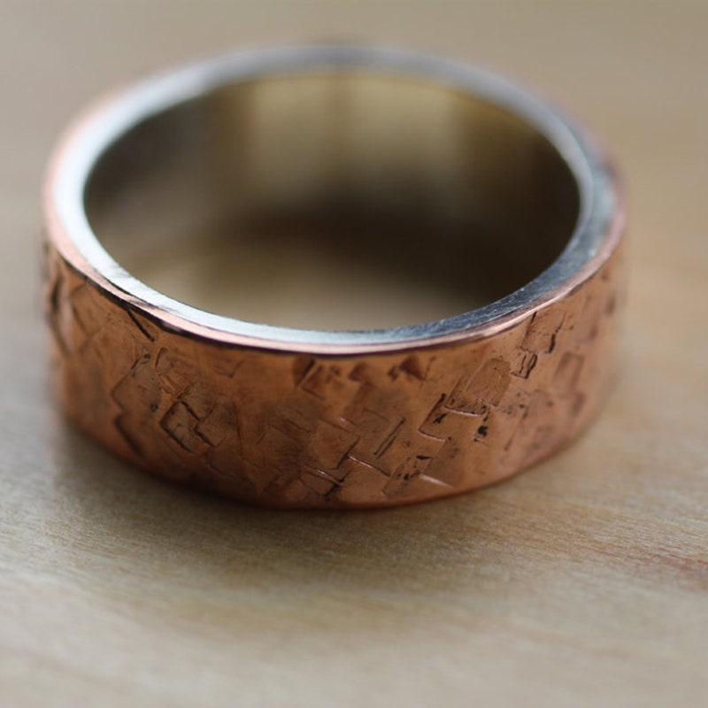 Silver Copper Ring - Etsy