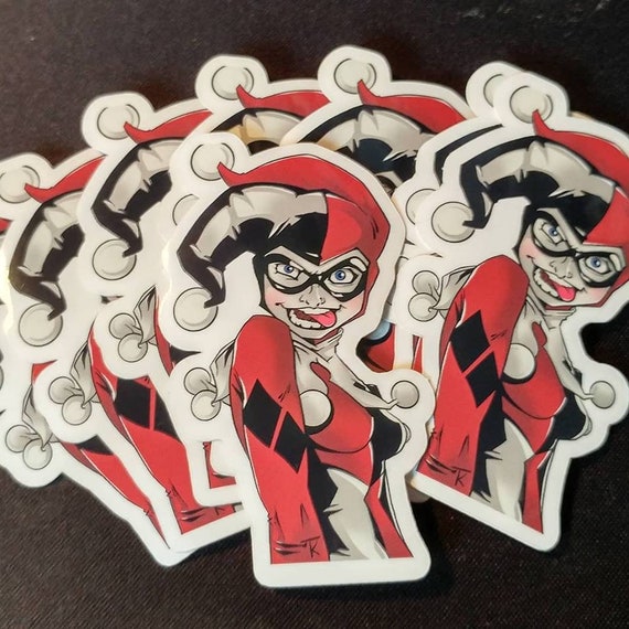 Harley Quinn Sticker Die Cut Decal Self Adhesive Vinyl Batman Animated #2