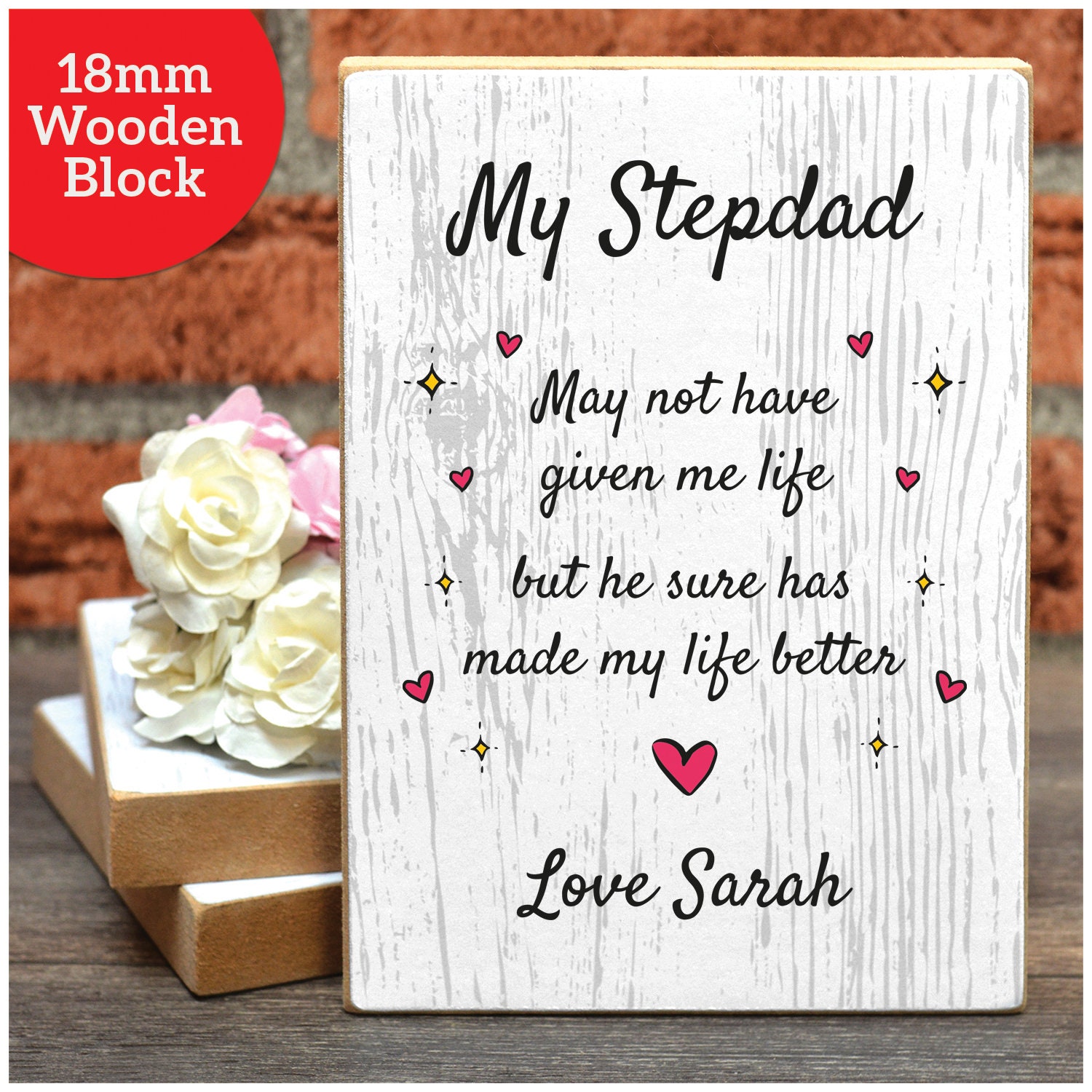 Step Dad Print Gifts for Stepdad Personalised Step Dad | Etsy