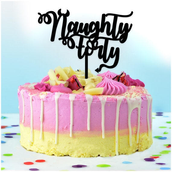Naughty Birthday Cake
