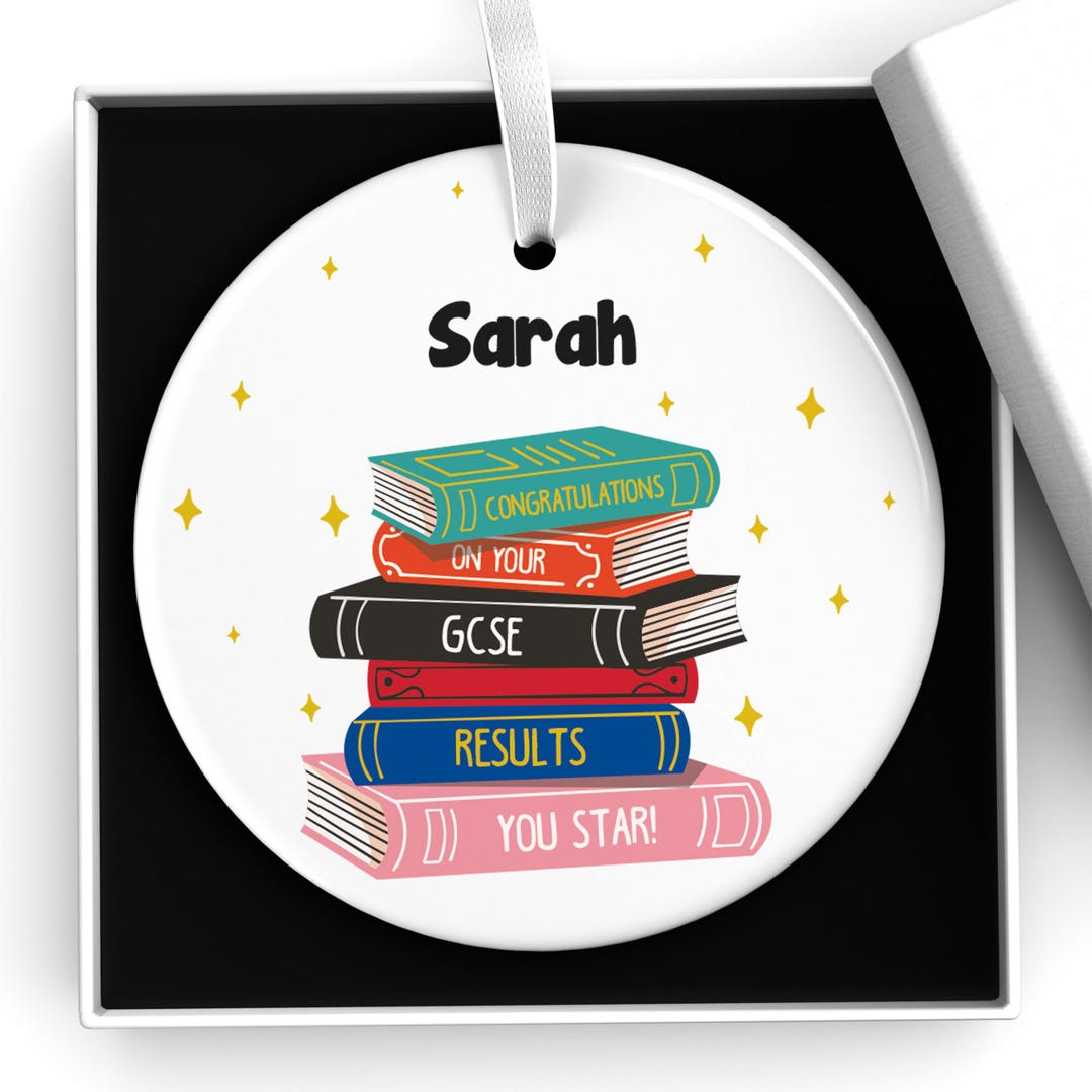 Congratulations on Your GCSE Results - Personalised Well Done Gift ...