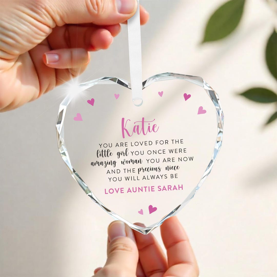 Personalised Niece Gift, Gift for Niece From Aunty Aunt, Niece Birthday ...