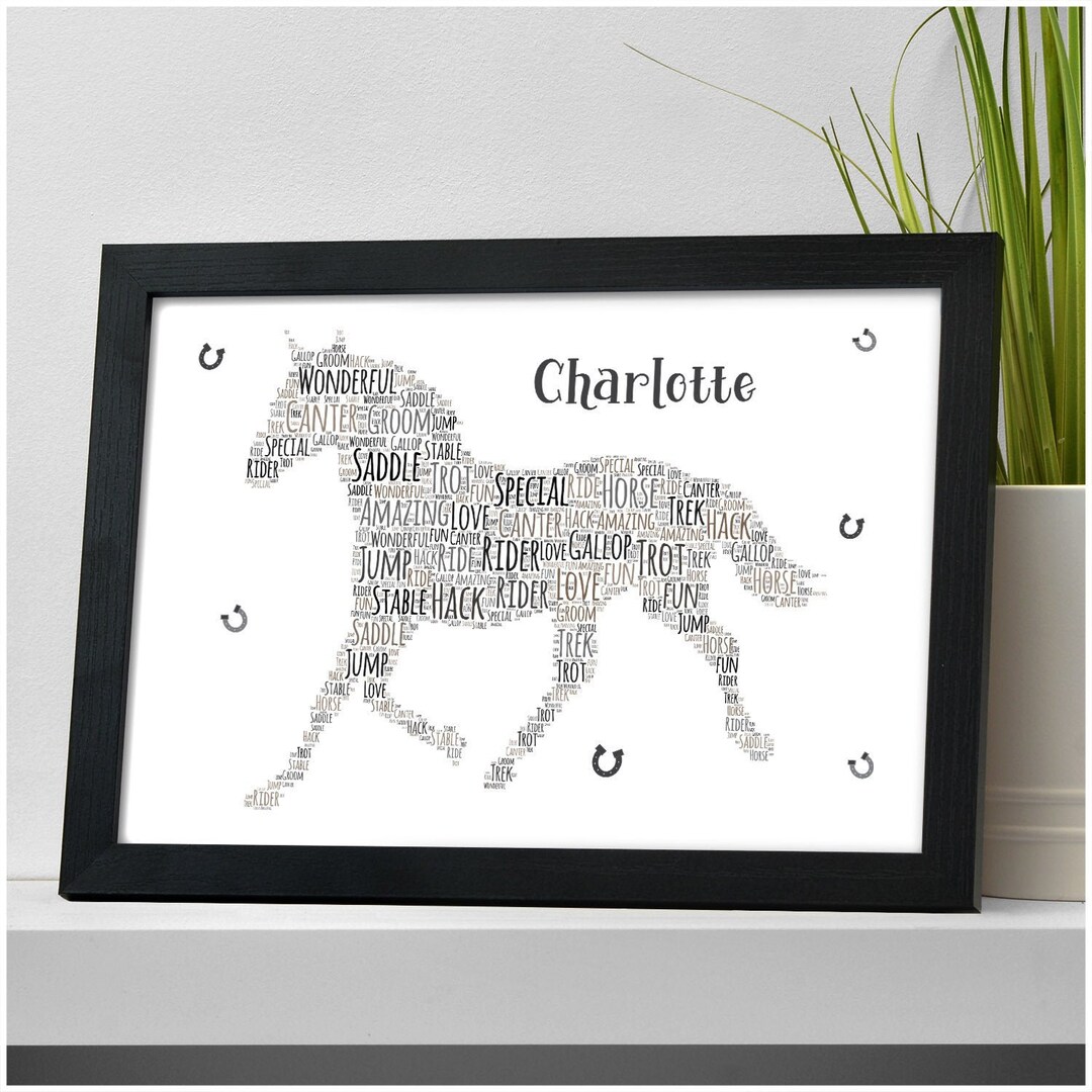 Horse Riding Gifts for Girls - Personalised Equestrian Gifts for Girls ...