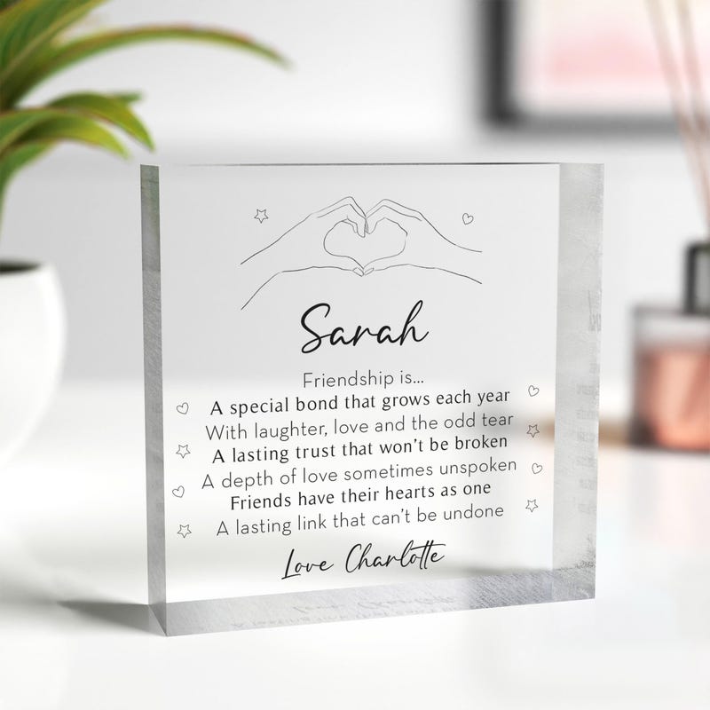 Best Friend Poem - Etsy UK