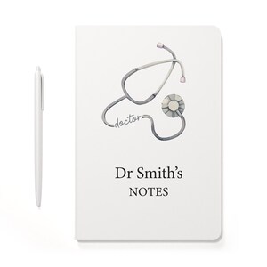 Doctor Notebook, Personalised Doctor Gift, Student Doctor, Doctor ...