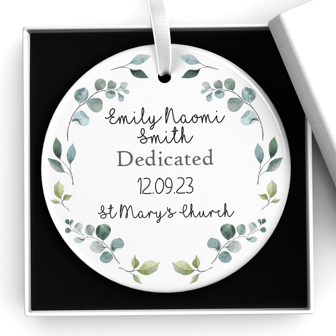 Personalised Dedication Gift for Girls Her, Dedication Keepsake ...