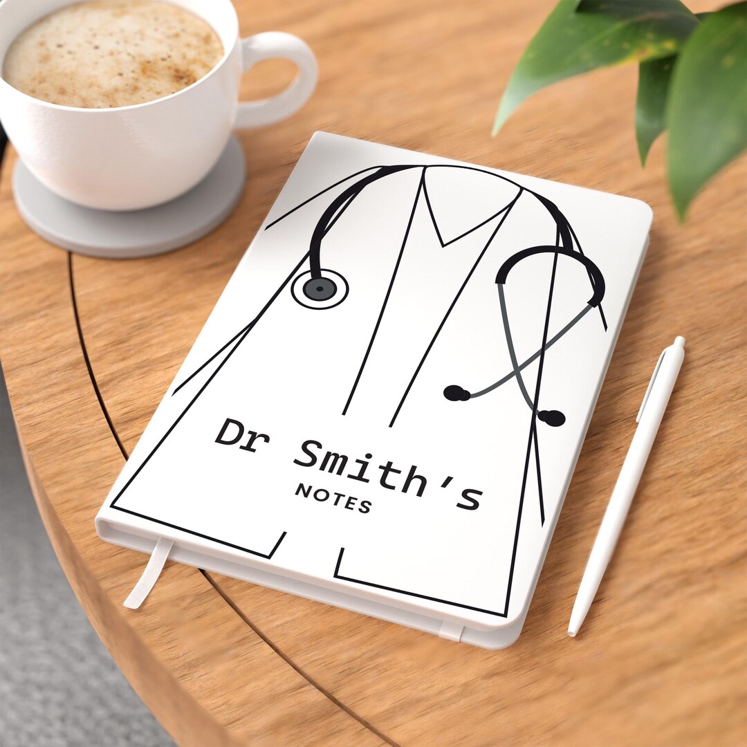 Personalised Doctor Notebook and Pen, Doctor Notes, Qualified Doctor ...