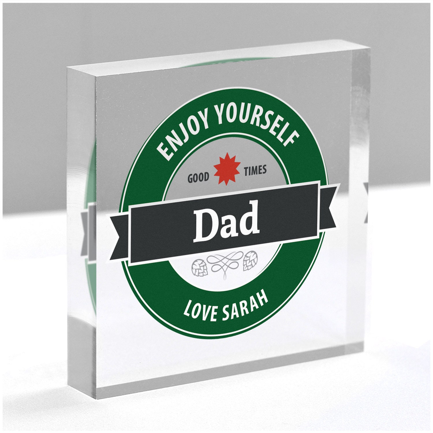 Beer Gifts for Dad Personalised Beer Drinking Barware Gifts | Etsy