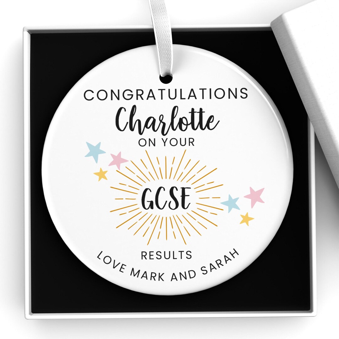 Personalised GCSE Gifts - GCSE Well Done - Congratulations on Your Exam ...
