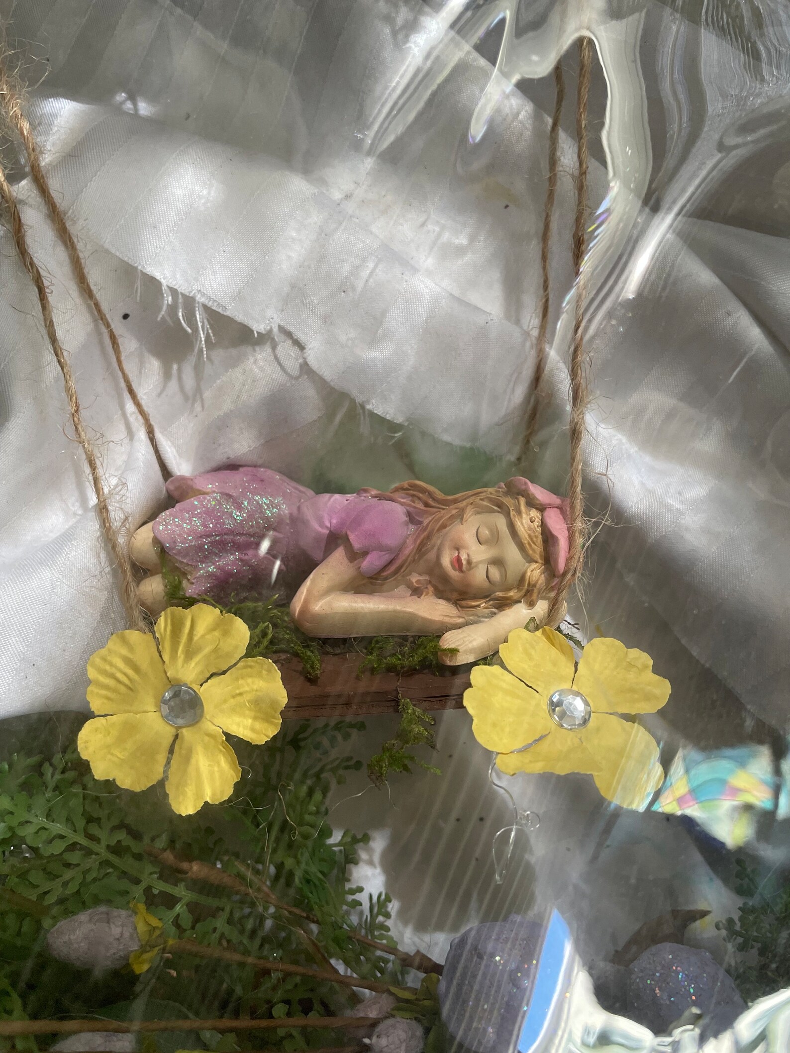 Magical Fairy Wreath, Cresant Moon Shaped,custom Made to Order - Etsy