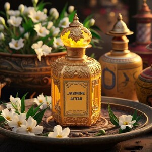 Jasmine Attar/ Natural Perfume - Etsy