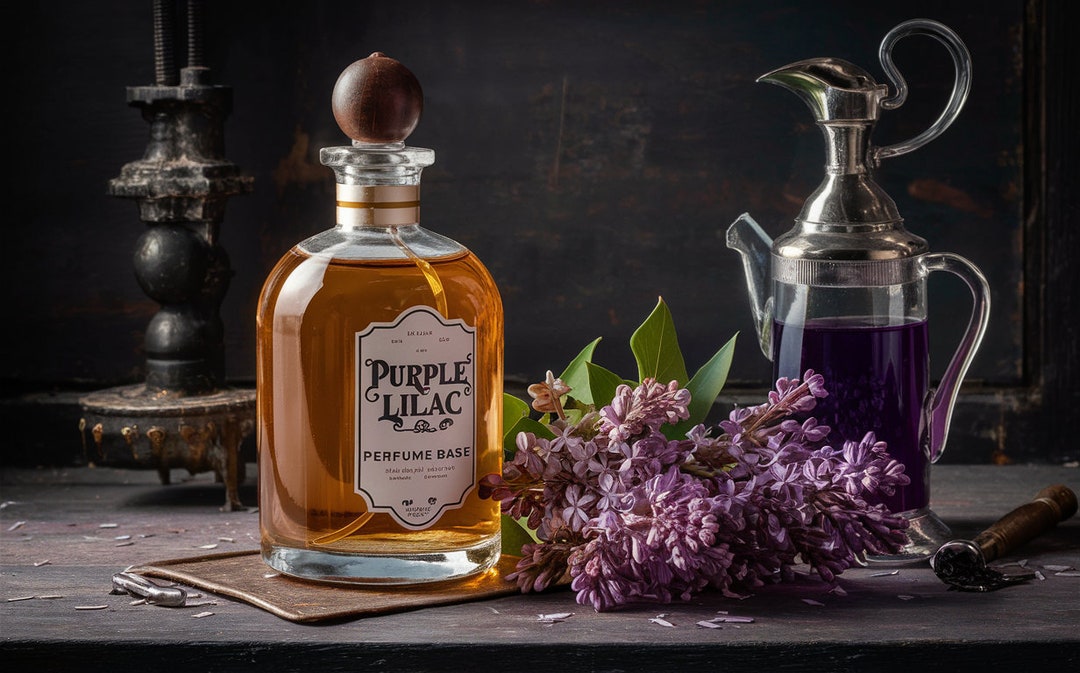 Purple Lilac Perfume Base / Rich and Intensely Floral - Etsy