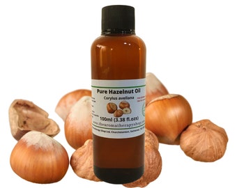 Hazelnut Oil pure, Undiluted, Cold Pressed. Excellent Emollient and ...