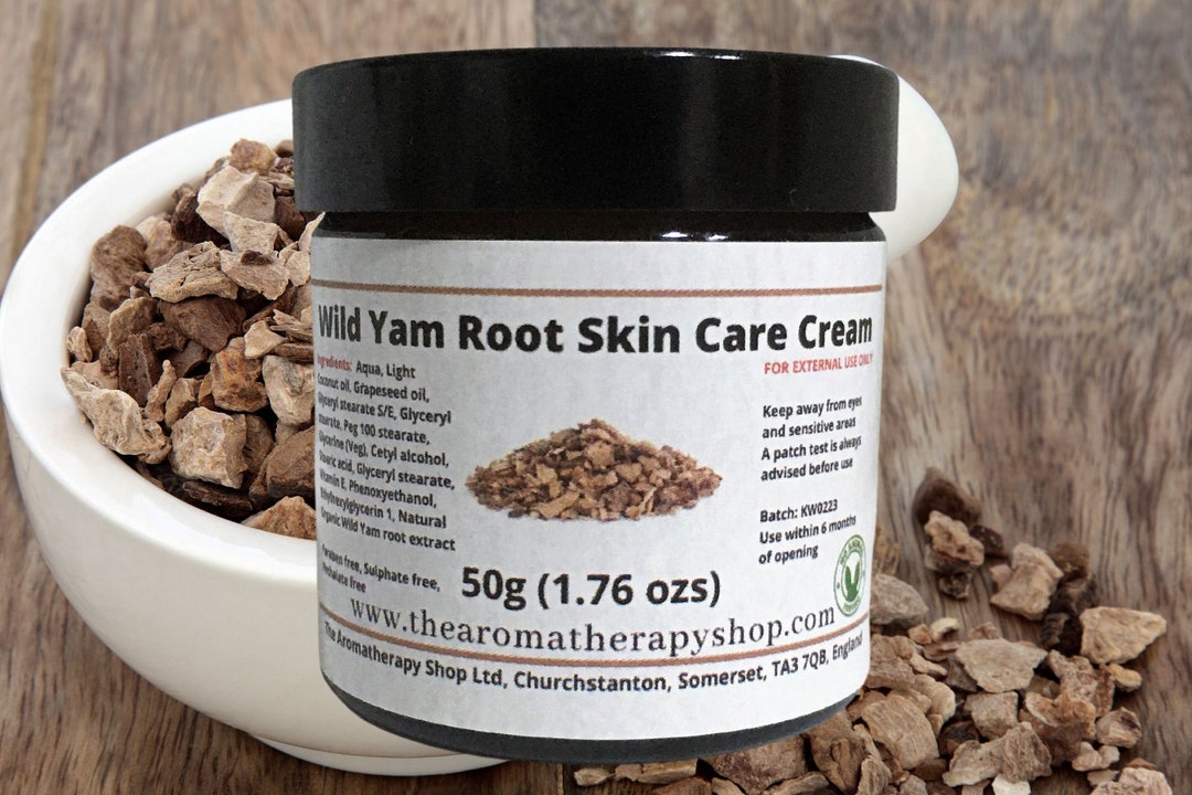 Wild Yam Cream (A Natural Skin Care Cream With Organic Wild Yam Root ...
