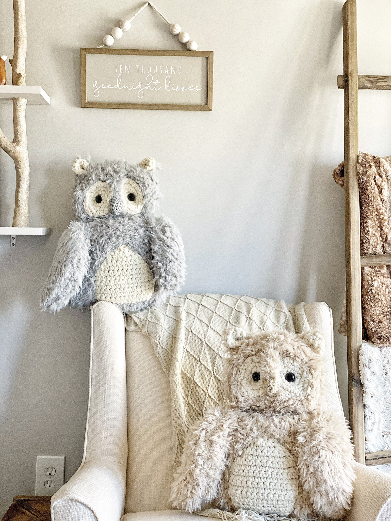 Owl Plush by Claraloo - Etsy