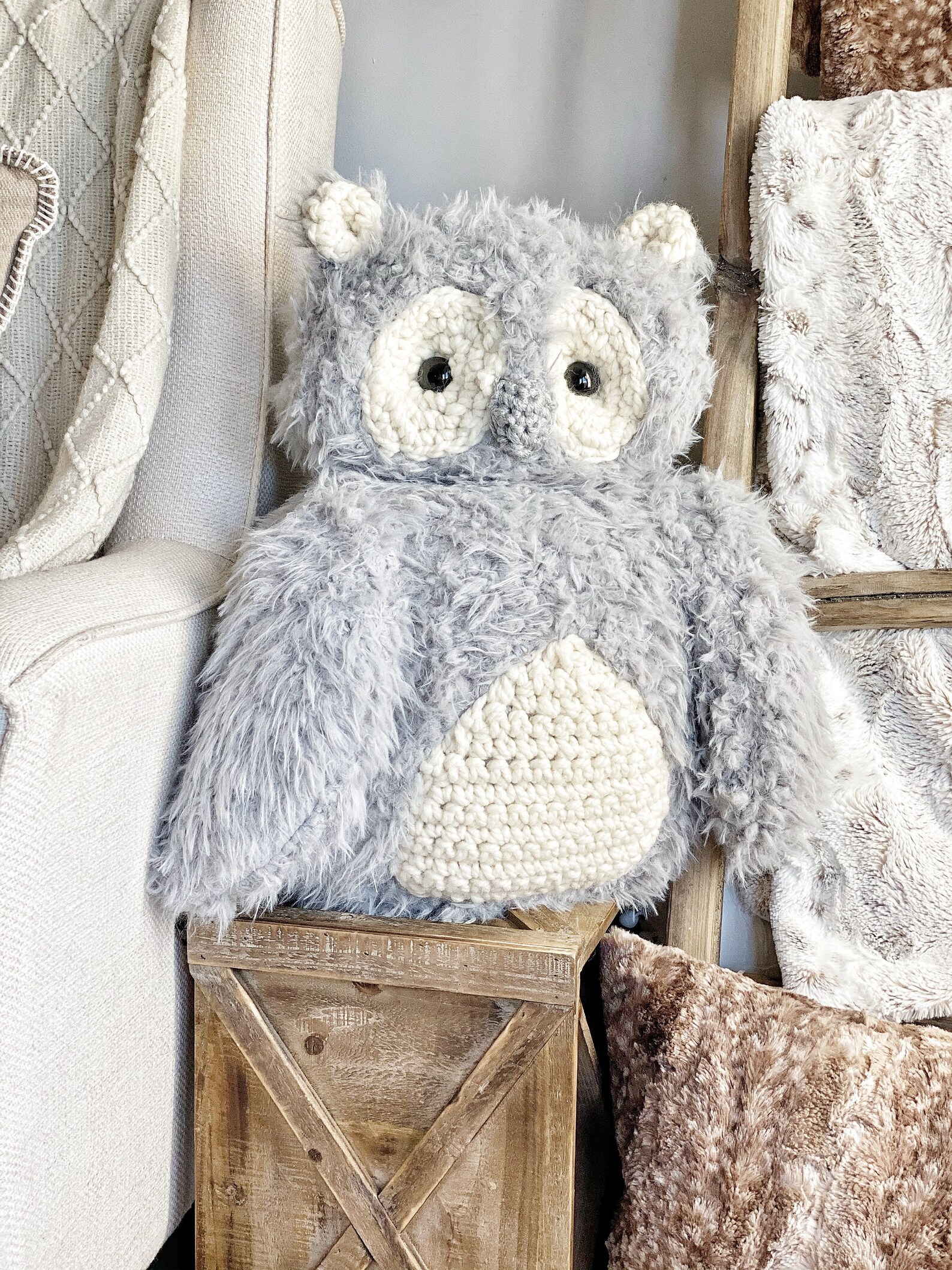 Owl Plush by Claraloo - Etsy