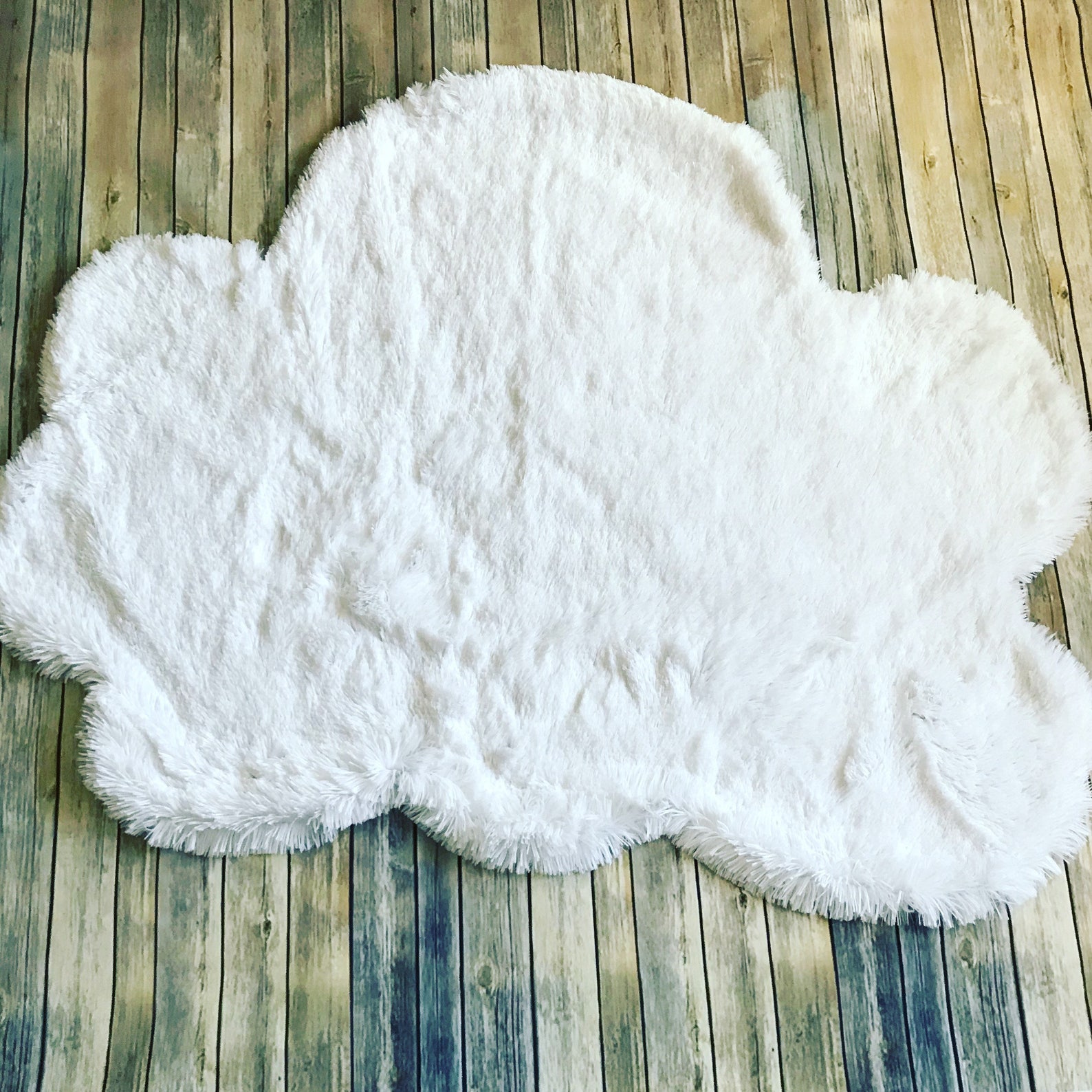 Cloud Rug Nursery Ivory Decorative Floor Mat | Etsy