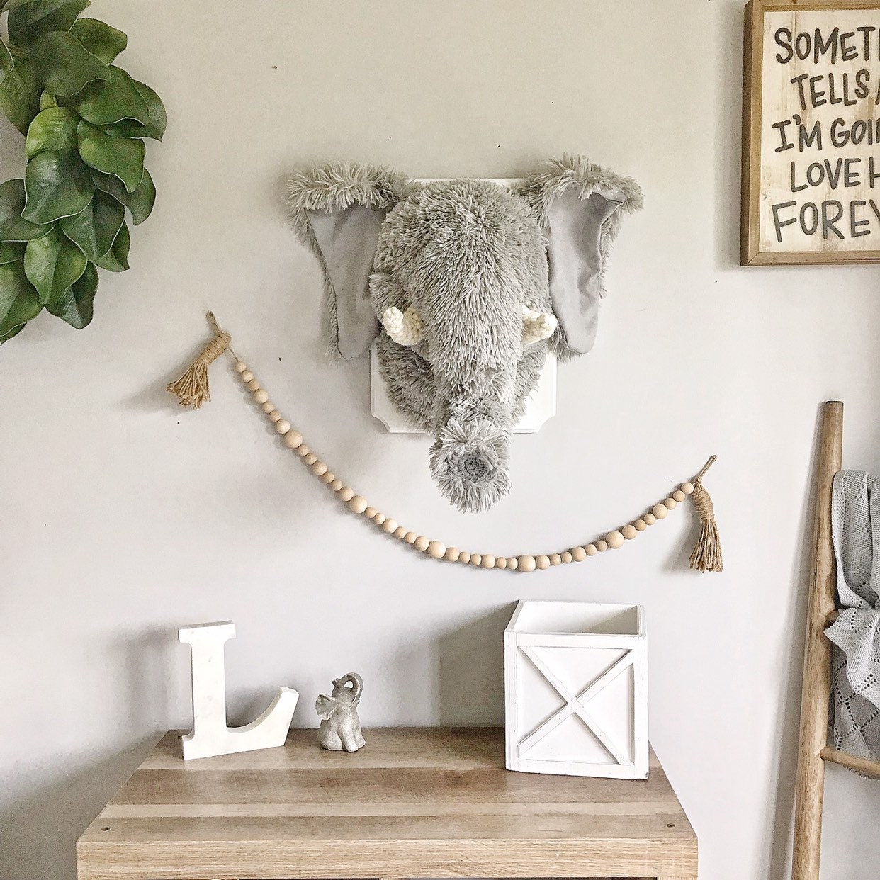 Elephant Head Faux Taxidermy Elephant Head Wall Mount - Etsy Canada