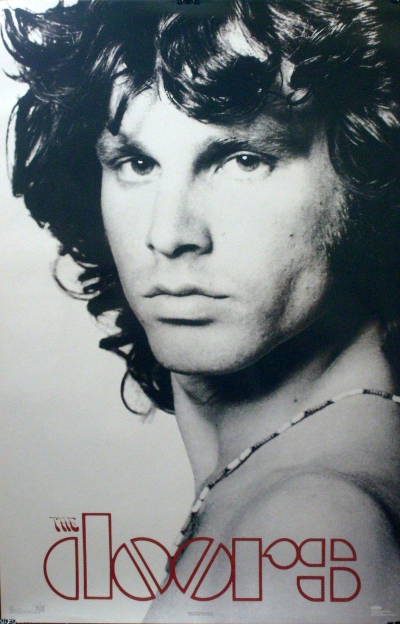 Jim Morrison 23x35 American Poet Close Up Poster 1996 The | Etsy