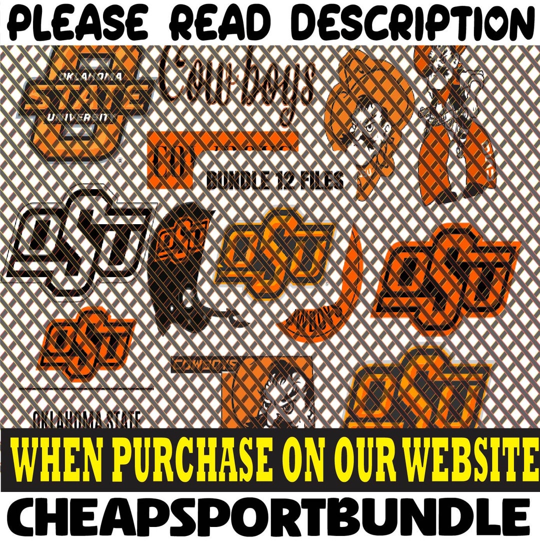 Oklahoma-state Football Team Svg Oklahoma-state Svg N C A A - Etsy