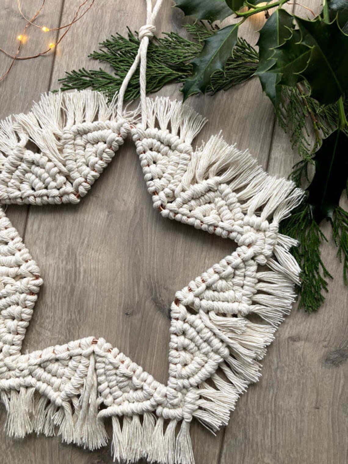 Boho Macrame Star / Star Dream Catcher / Star Macrame / Star | Etsy