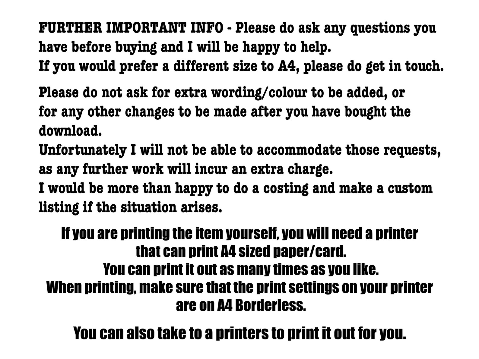 Digital Download Personalised Wedding Tractor A4 Sized Printable Poster ...