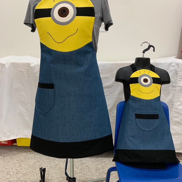 Minion Apron - Etsy