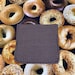 Adult Full Size Apron, Bagels, Sprinkles, Seeds, Toasted, Black, Brown ...