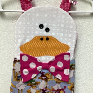 Duck Child's Apron, Crazy Duck, Ducks, Animal Face, Webbed Feet, Yellow ...
