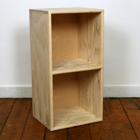 Set of 2 Solid Oak Custom Handmade Storage Bins. Contact Me for Custom ...