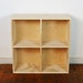 PINE 2x2 Cube Shelf Record Storage Bookcase - Etsy