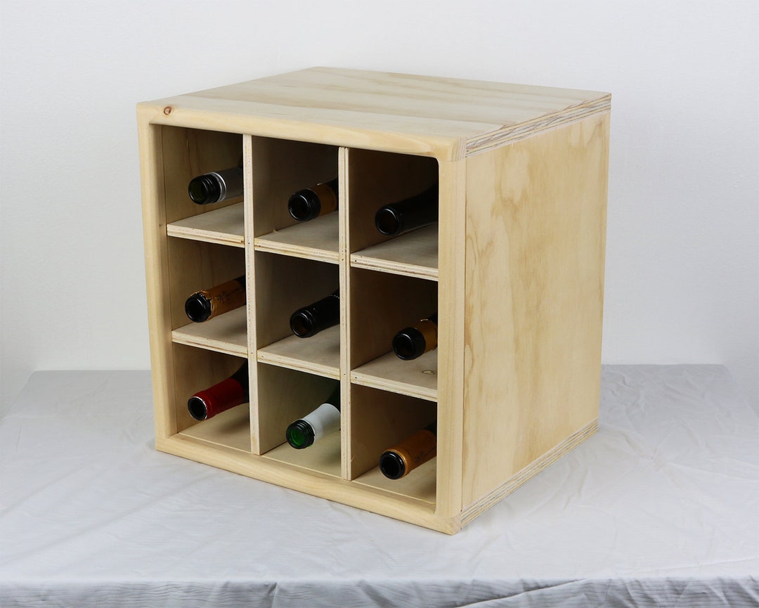 Cube Wine Bottle Insert (INSERT ONLY) - Etsy