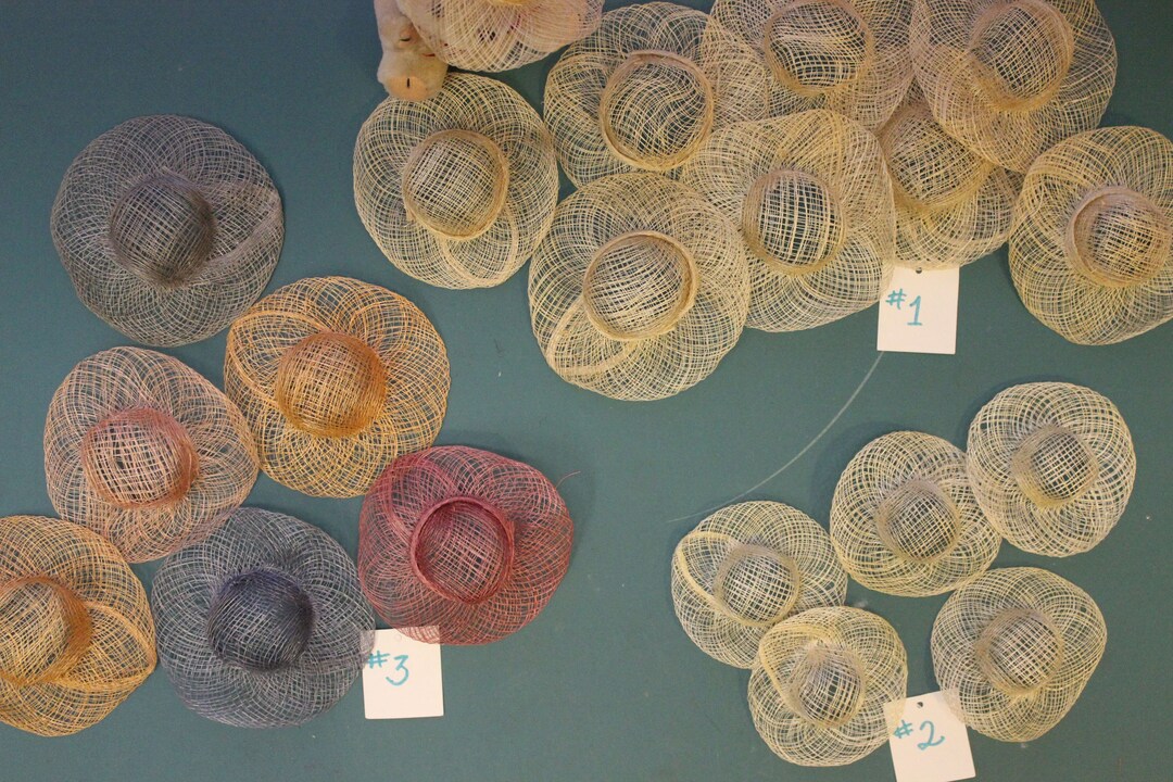 Sinamay Doll Hats Different Sizes Colors Your Choice New Condition - Etsy