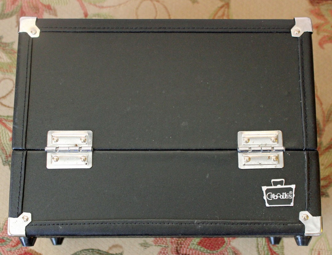 Caboodles Train Case Fold Out Storage Case Cantilever Case Multiple ...