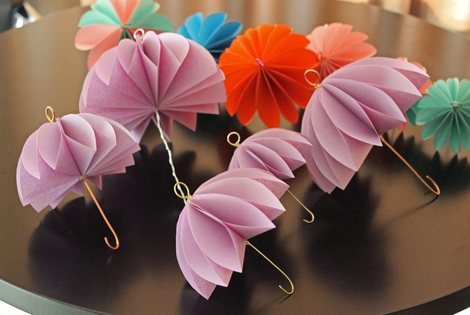 Mini Umbrella Set 10 Party Decorations Parasols Mini Umbrellas 3 ...