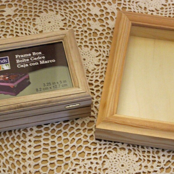 Shadow Box Frame Unfinished - Etsy