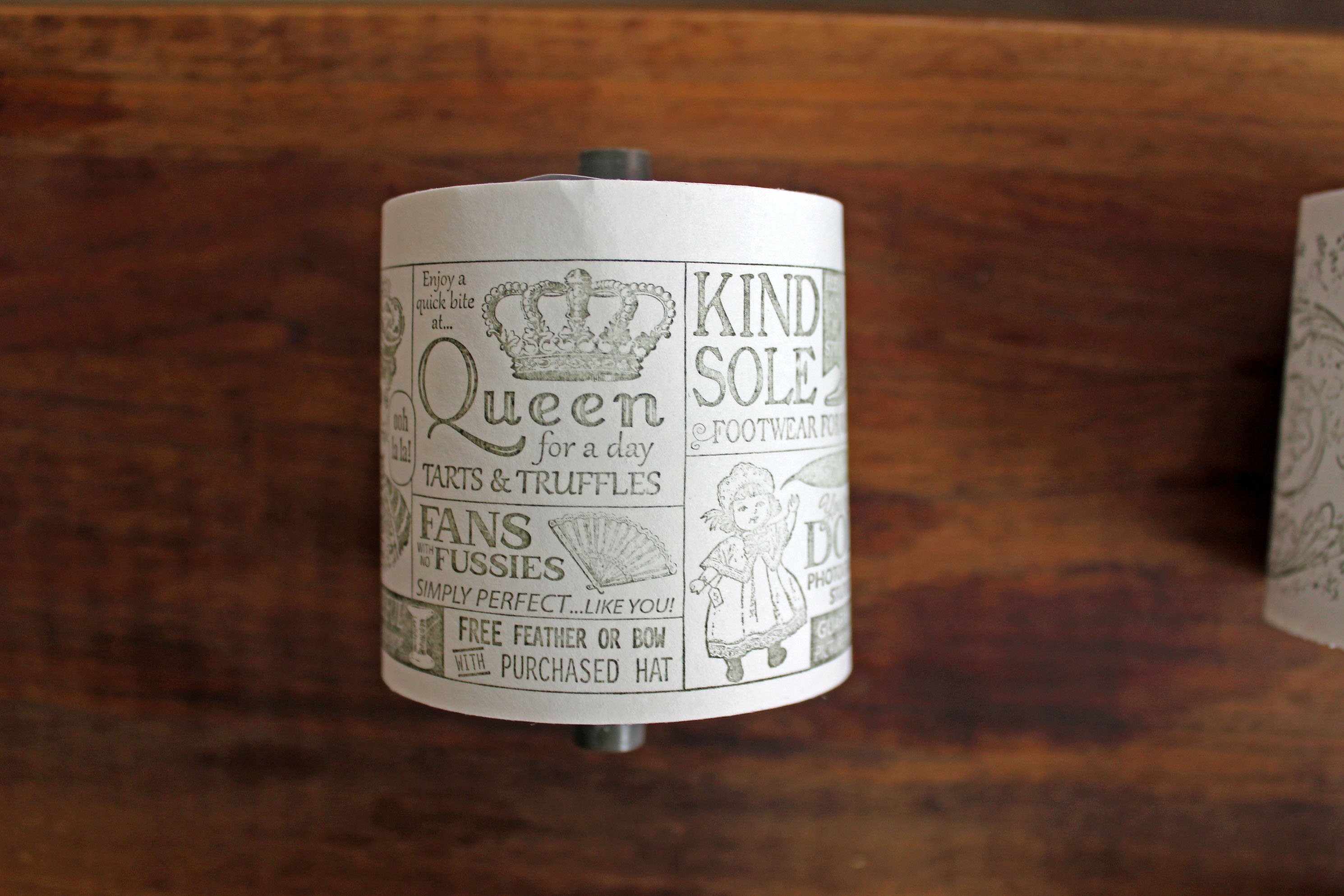 Stampin' Around Roller Rubber Stamps Large/wide Various - Etsy