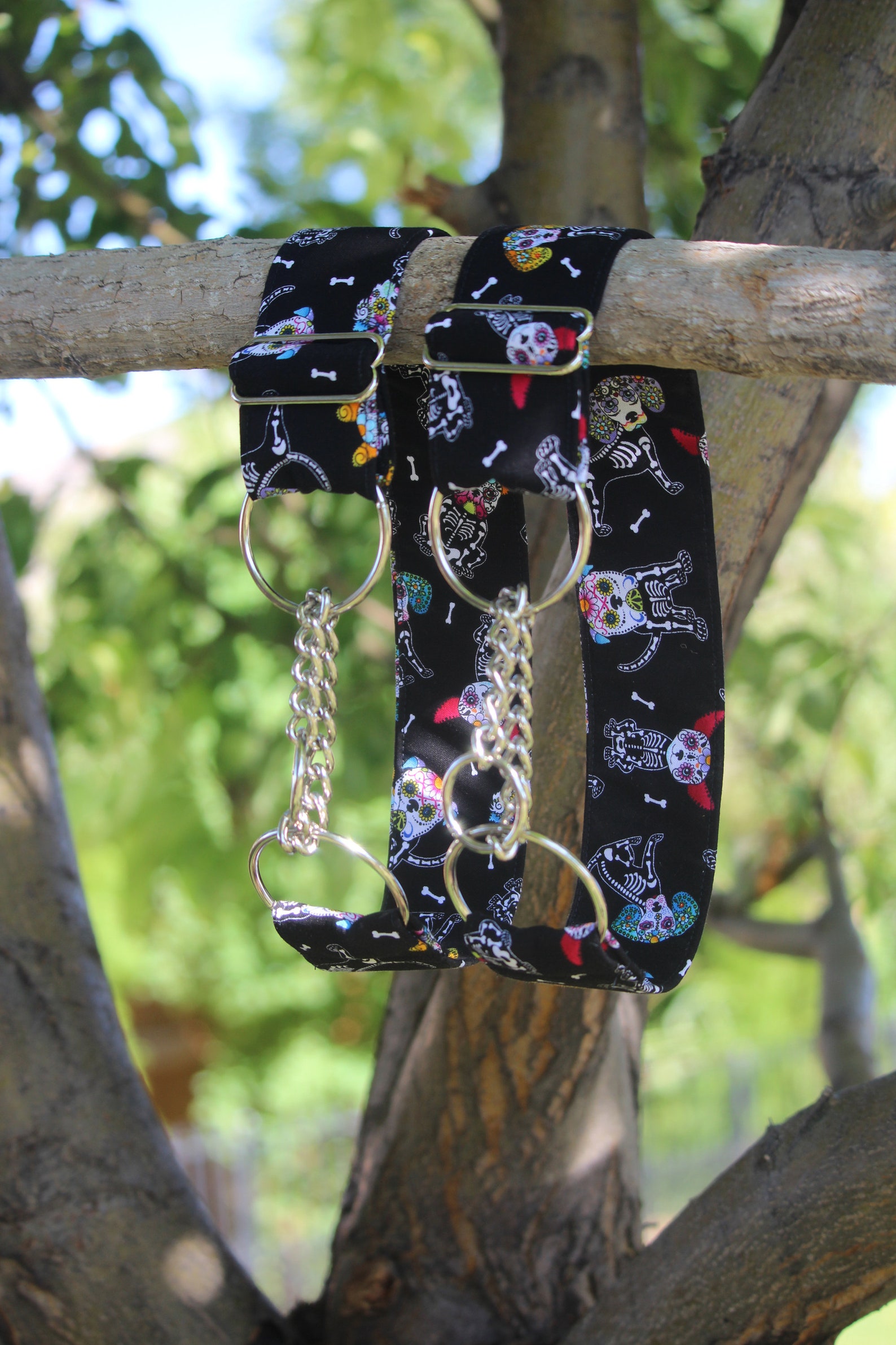 Add a martingale chain to your collar | Etsy