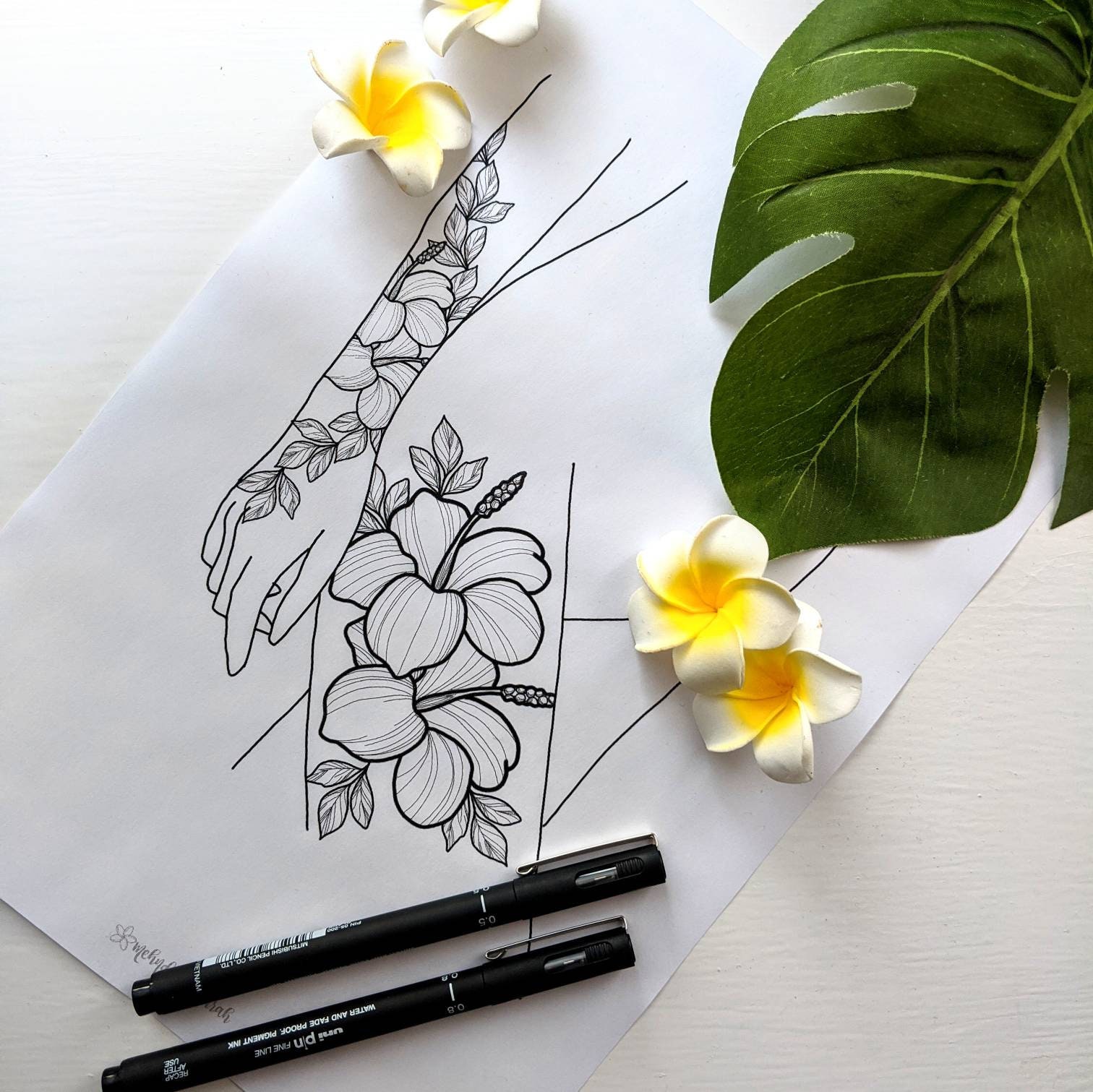 Tropical Henna and Jagua Design Pattern Digital Ebook 100 Unique ...